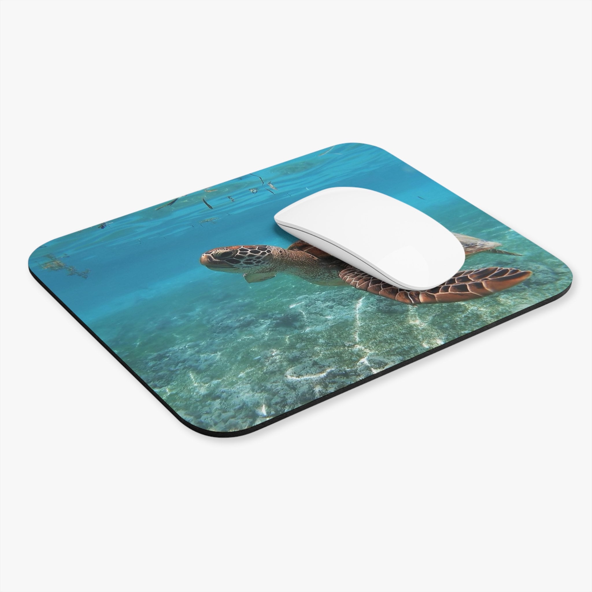 Sea Turtle Mouse Pad, Sea Turtle, Mouse Pad, Ocean, Sea, Water, Blue ...