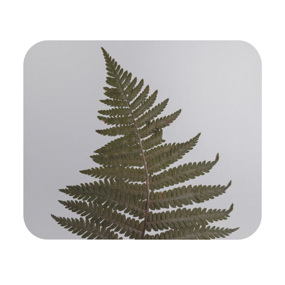 Fern Art Mouse Pad, Fern, Art, Mouse Pad, Art, Greenery, Mouse Pad ...
