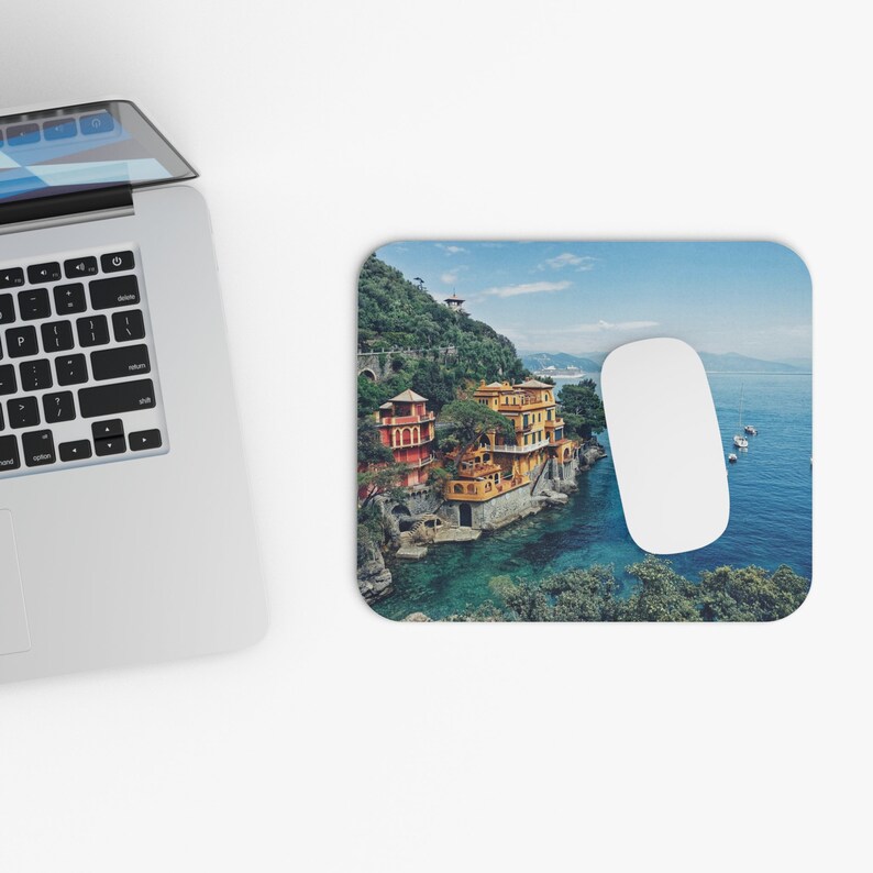 Italy Portofino Sea, Italian, Mouse Pad (rectangle) - Etsy