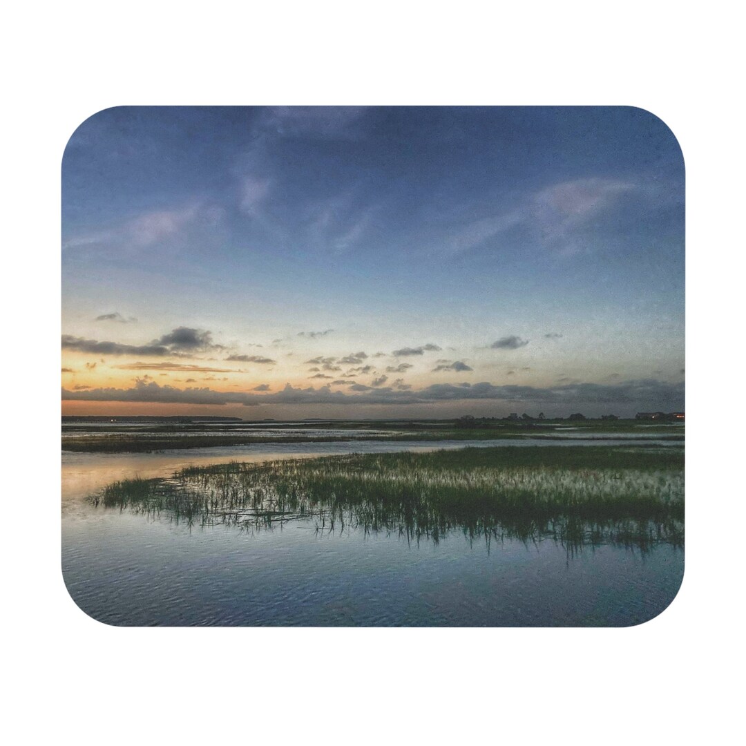 Sunrise Marsh Mouse Pad (rectangle) - Etsy