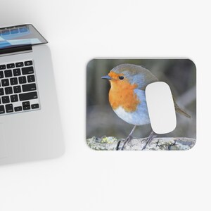 Pretty Bird Mouse Pad, Bird Posing, Art, Decoration, Bird, Art, Mouse ...