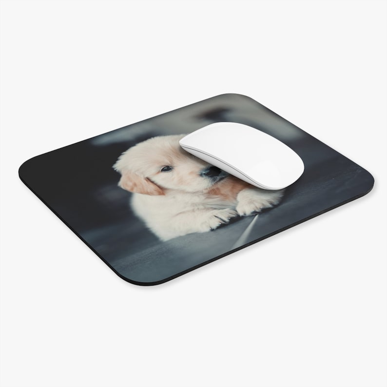 Golden Retriever Puppy Mouse Pad (rectangle) - Etsy