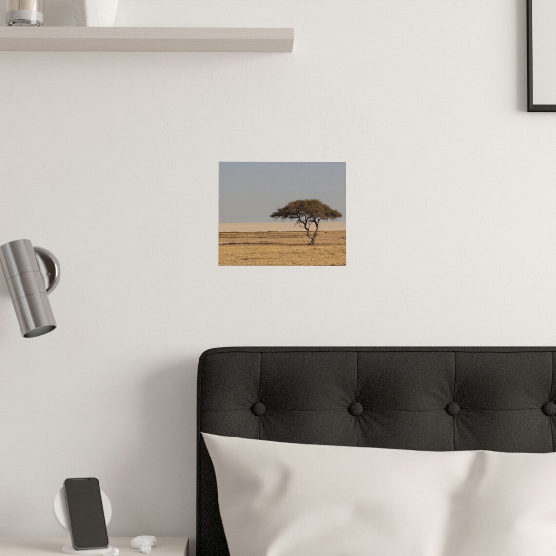 African Prairie Tree Art Print: Minimalist Landscape Poster - Etsy