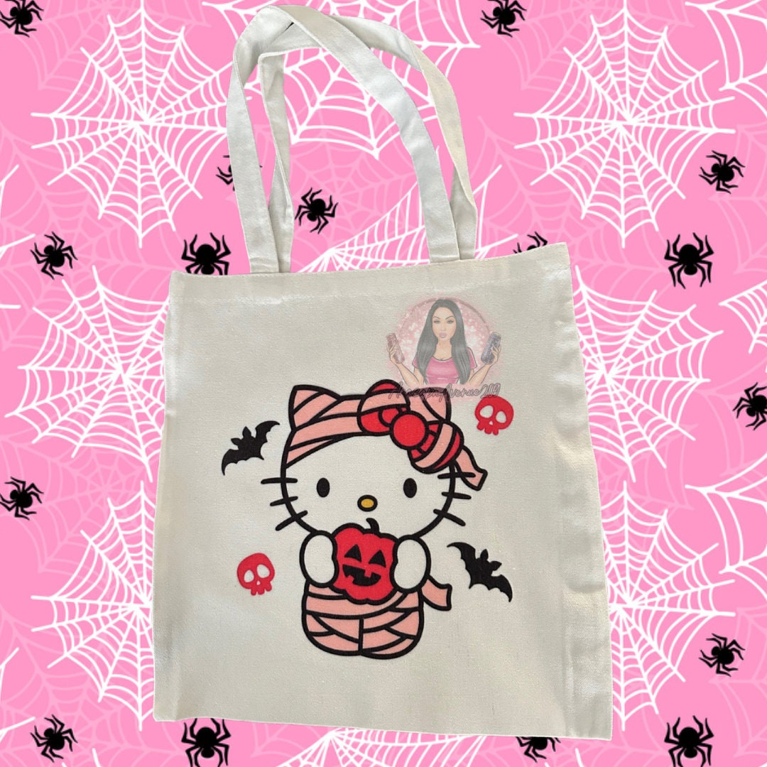 HK Mummy Tote for Trick or Treat Bags for Kids & Small Work Bags Lunch ...