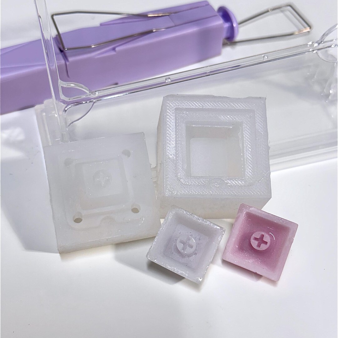 New* Silicone Mold for Cherry Profile Keycap (R4 Keys - Esc, F Row ...