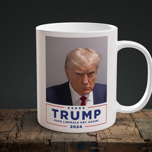 Trump Mug Shot Mug - Etsy