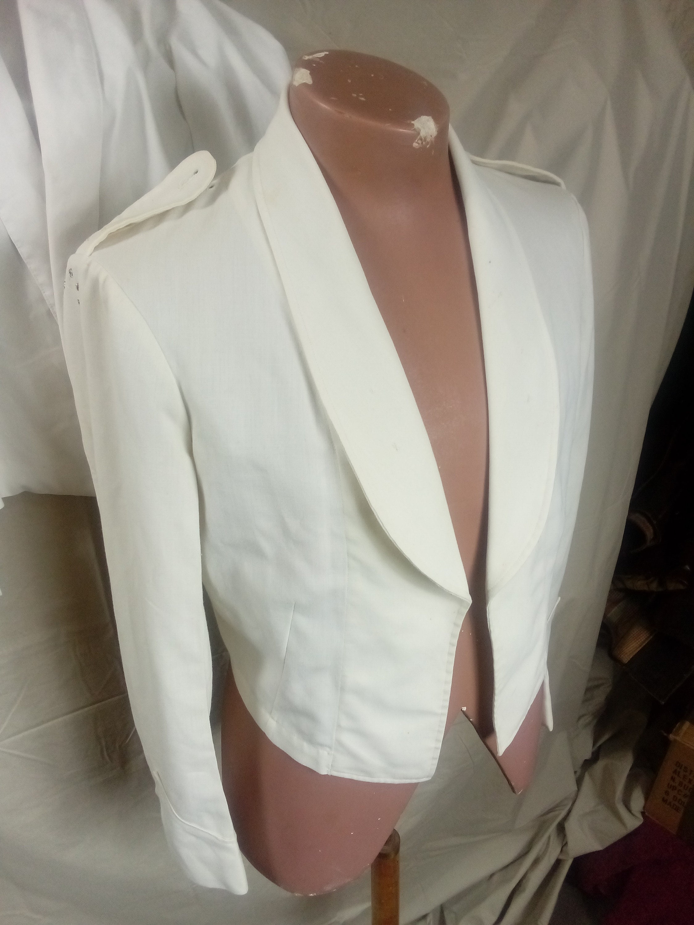 2x 1960's-80's Australian Military Mess Uniform Jackets No Buttons - Etsy