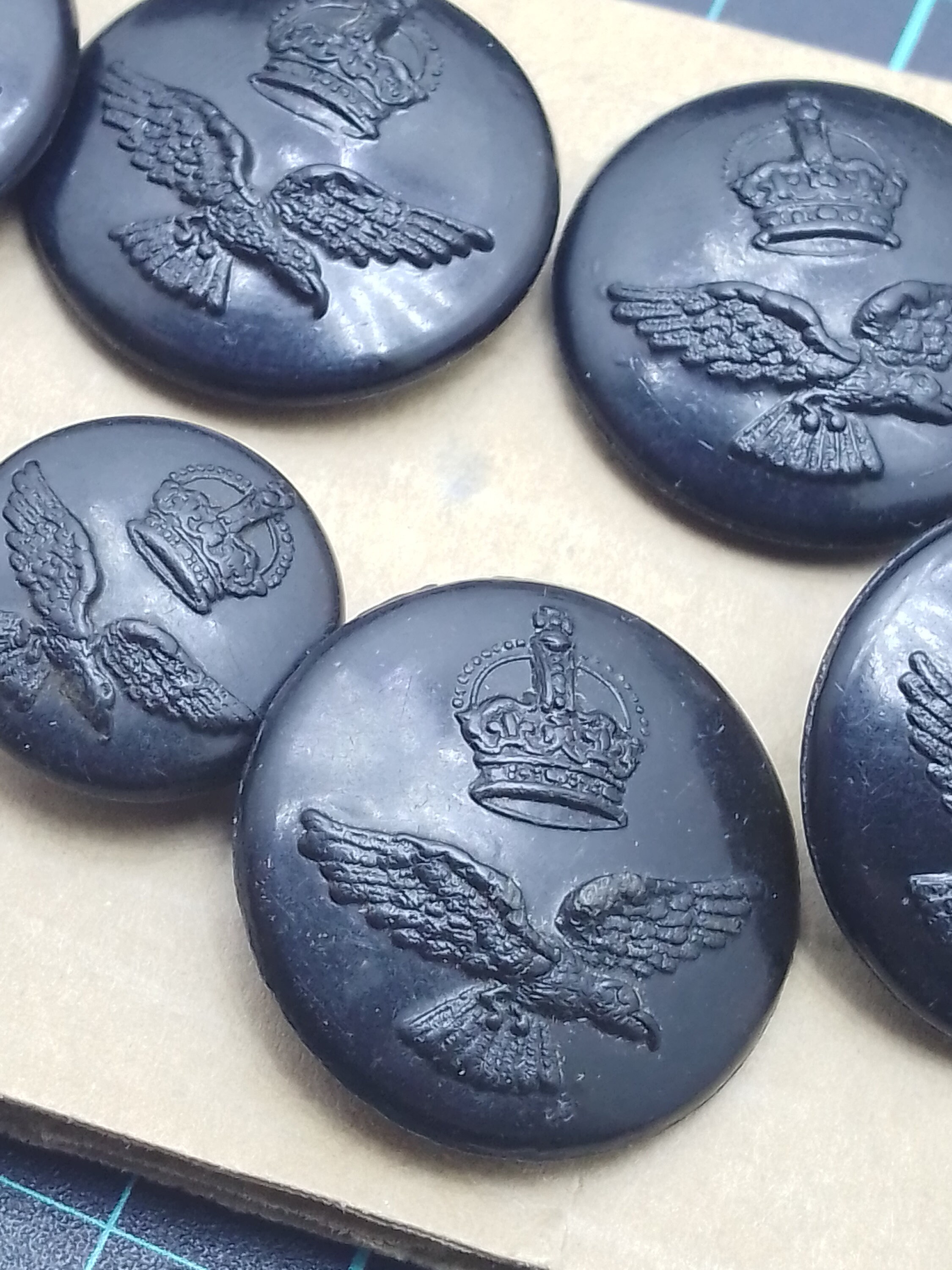 WW2 Australian Air Force RAAF Bakelite Uniform Buttons Lot - Etsy