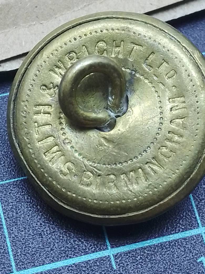 Late 1800's British Army Royal Marines Light Infantry Button 23mm ...