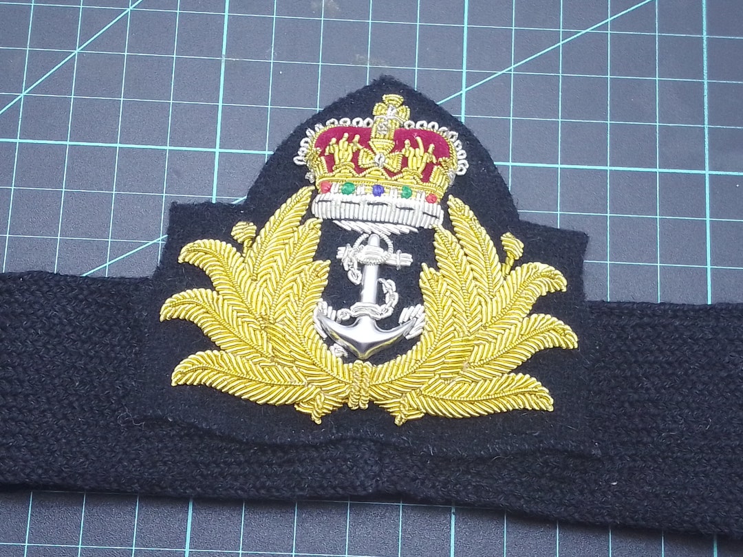 1953-90's Royal Australian Navy RAN Officers Cap Badge & - Etsy