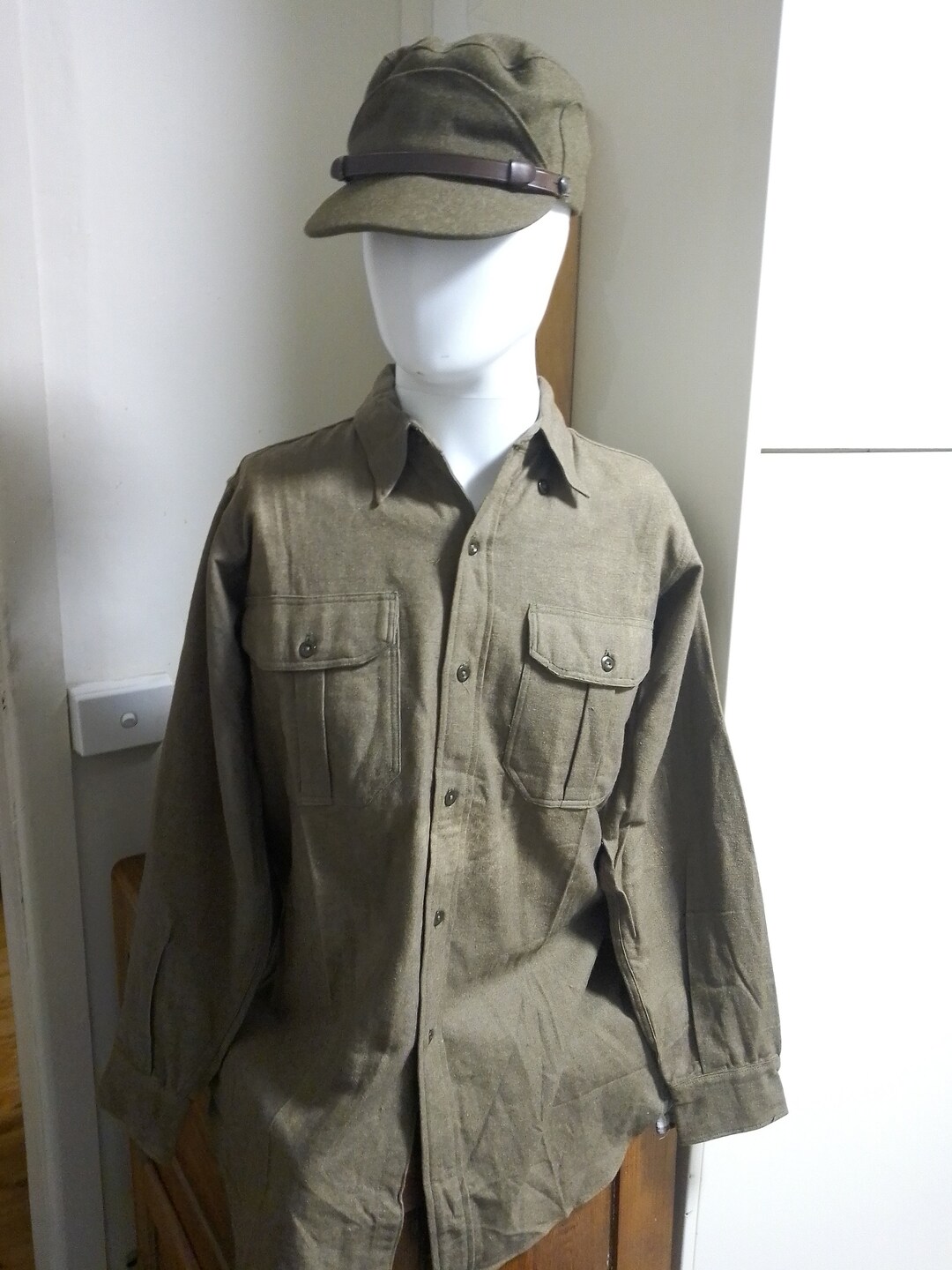 1950's Canadian Army Uniform Shirt and Hat 1953/54 Dated - Etsy