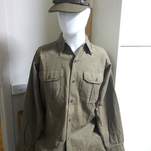 1950's Canadian Army Uniform Shirt and Hat 1953/54 Dated - Etsy Australia