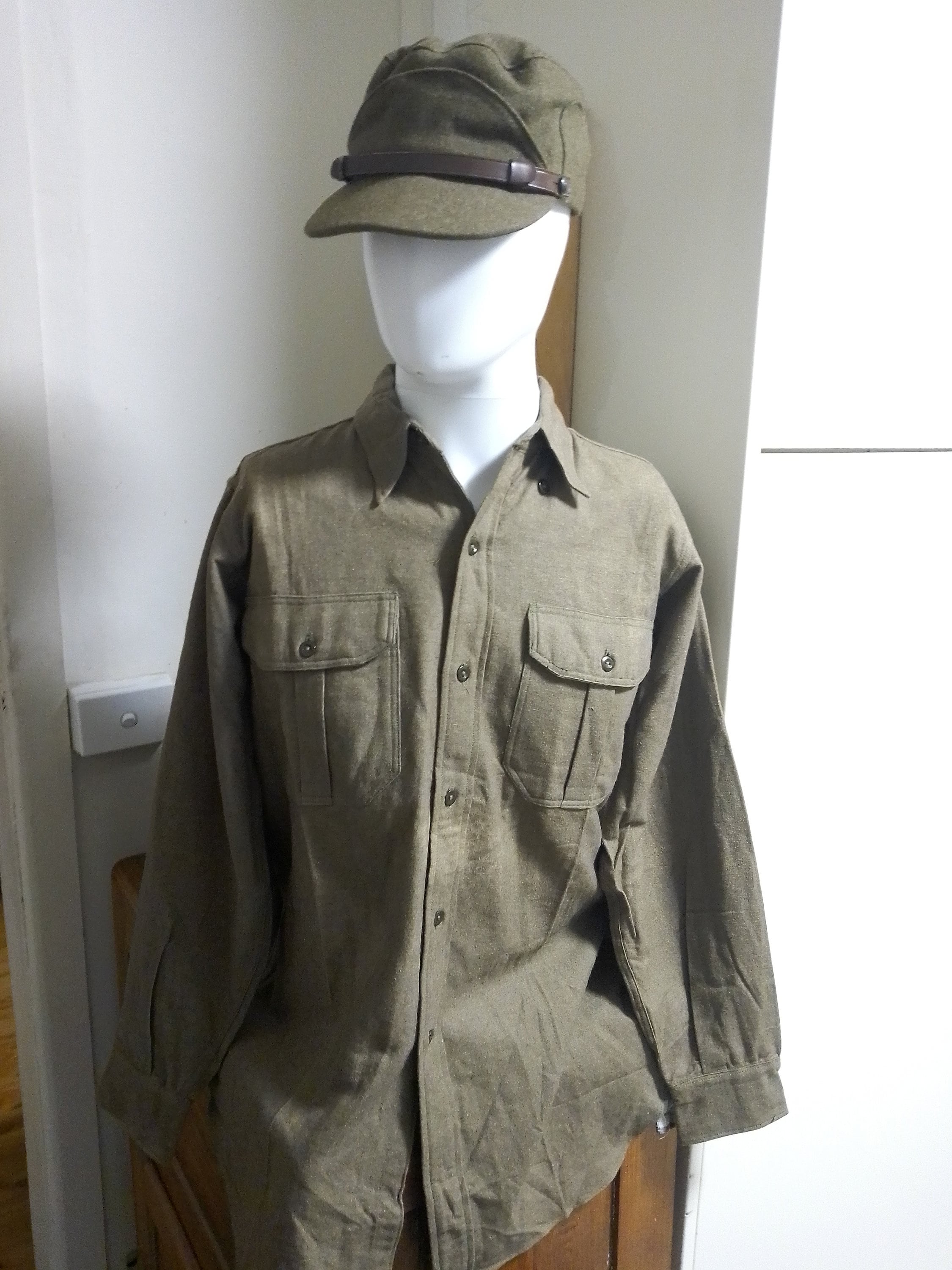 1950's Canadian Army Uniform Shirt and Hat 1953/54 Dated - Etsy Canada