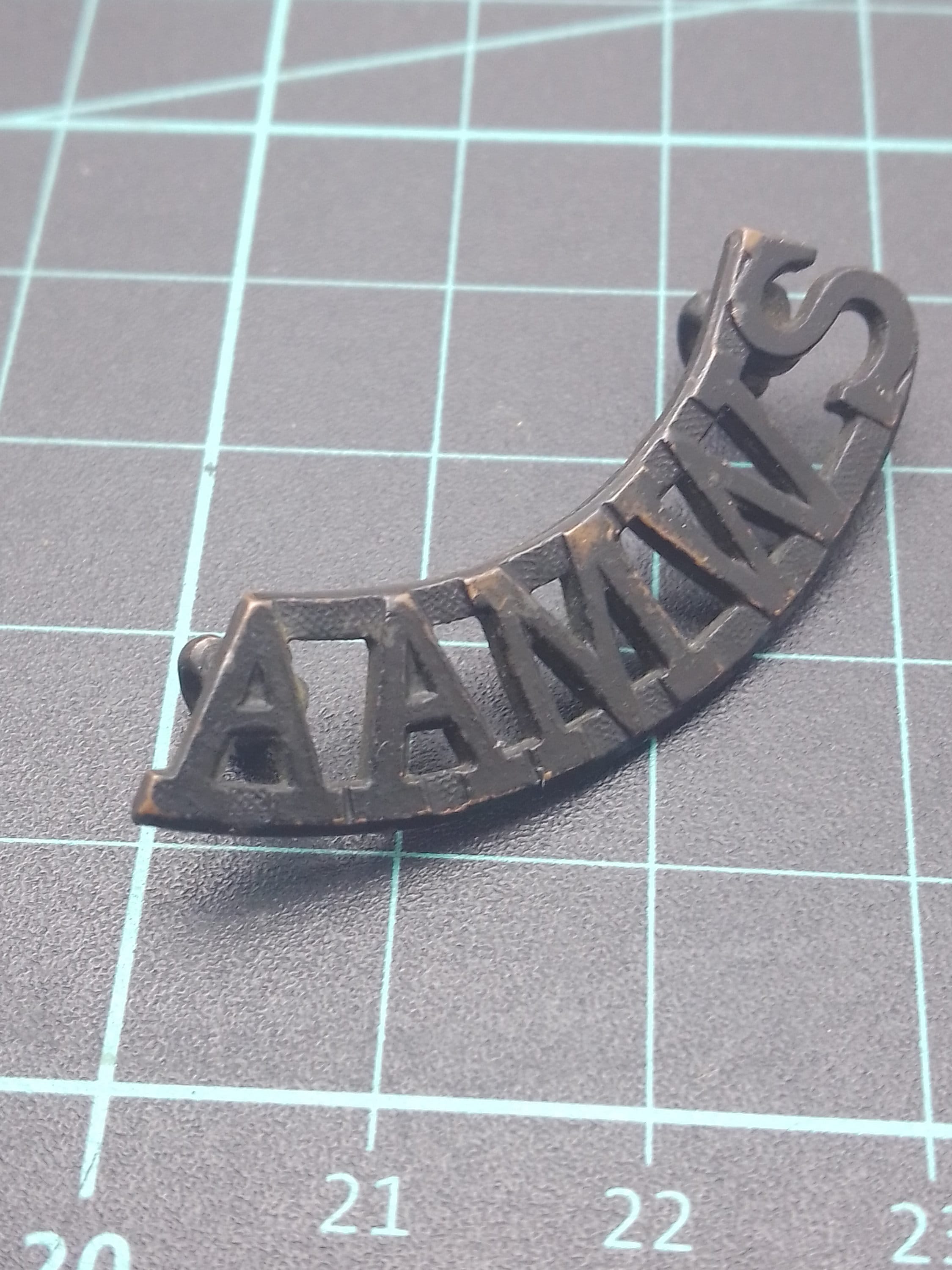 WW2 Australian Army Medical Women's Service Shoulder Title - Etsy