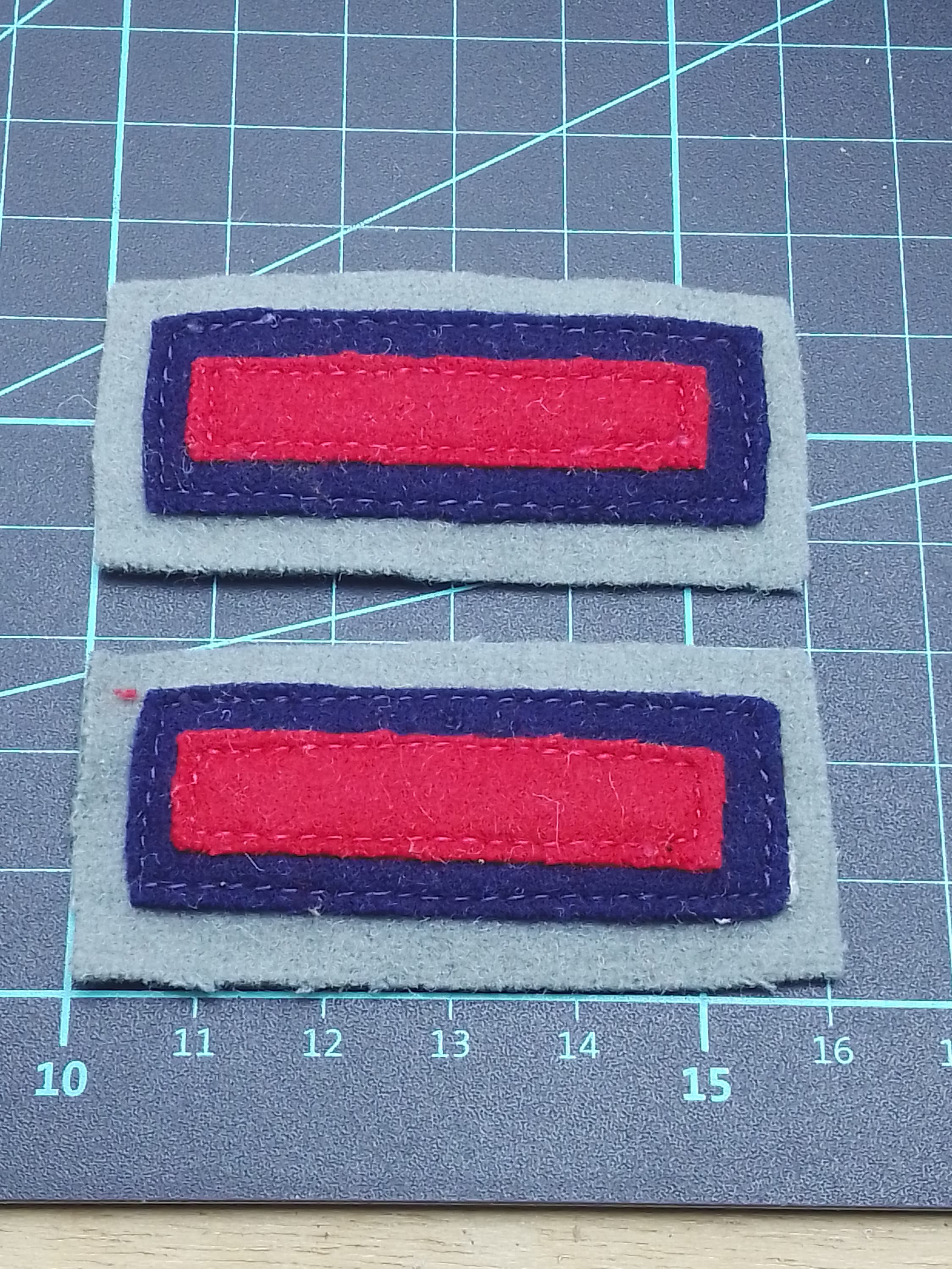 WW2 Australian Army Ordnance Corps Unit Colour Patches Pair - Etsy