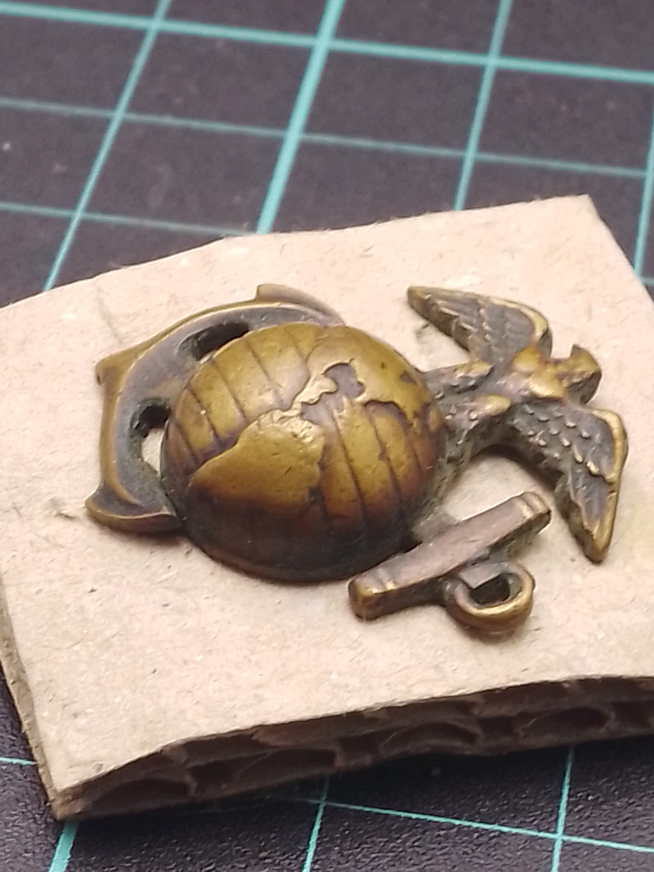 WW2 United States Marine Corps USMC Collar Badge - Etsy