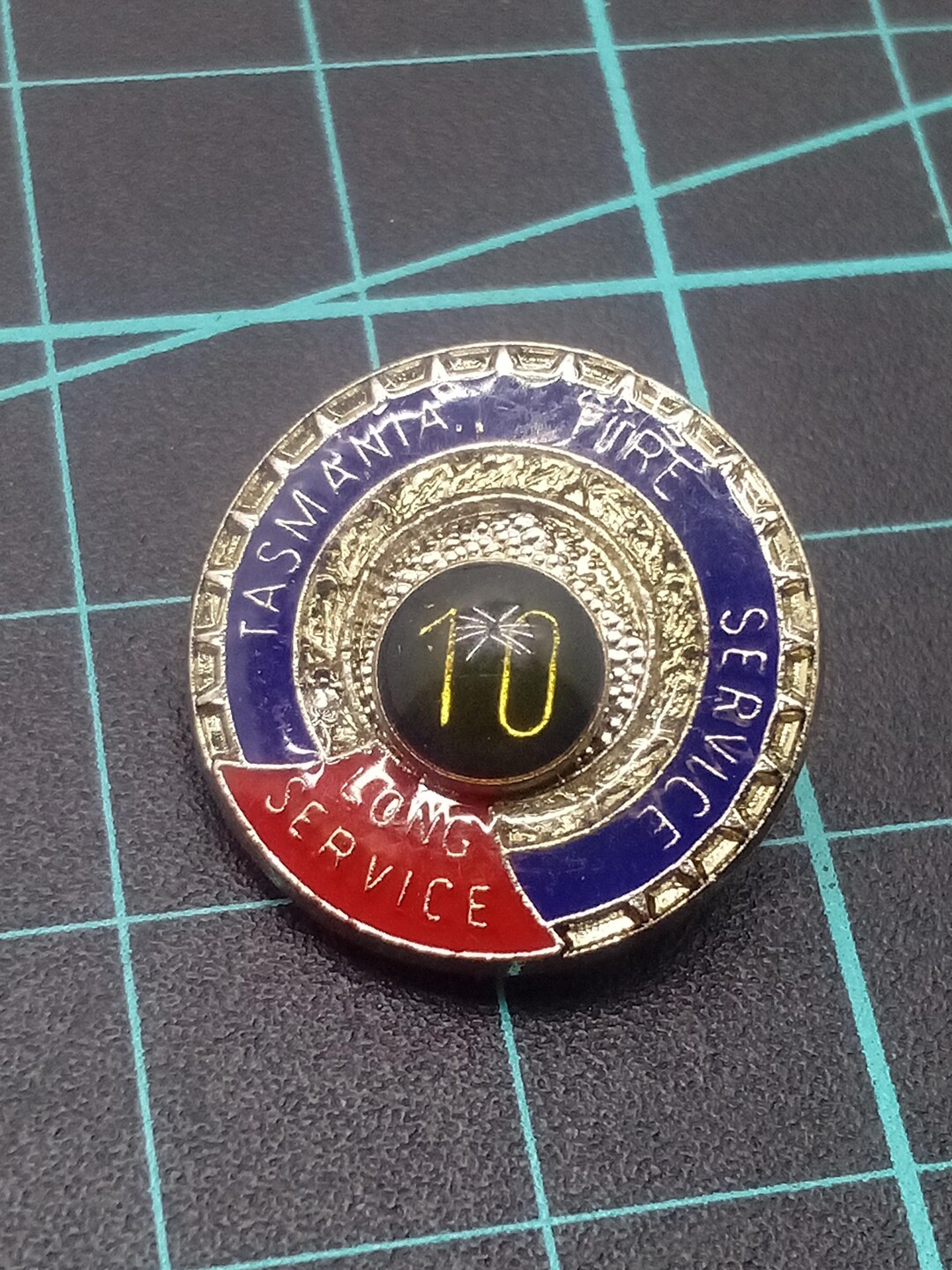 Vintage TFS Tasmania 10 Years Long Service Badge - Etsy Australia