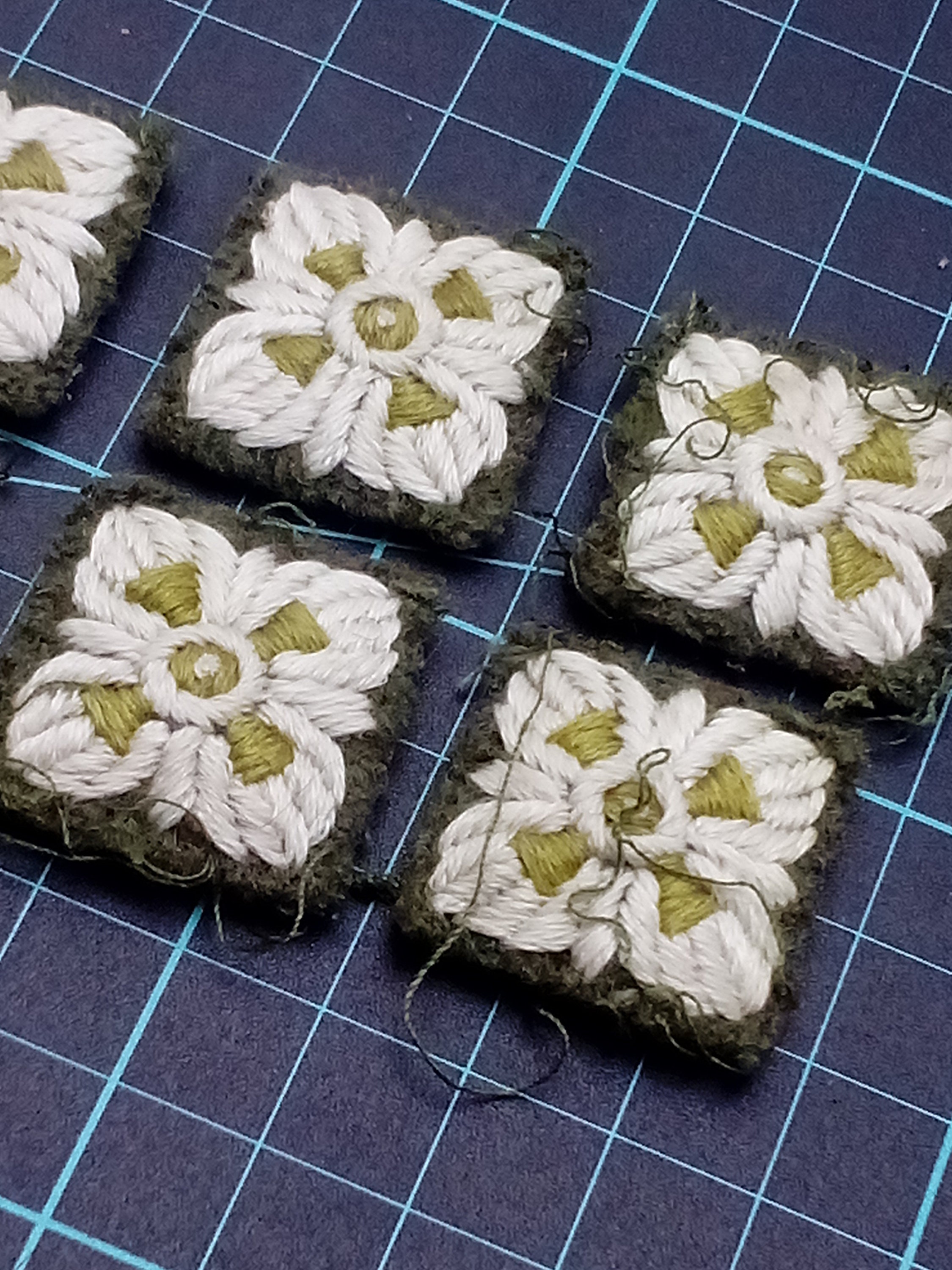 Ww2-korean War Australian Army Uniform Shoulder Pips Patches Lot of 6 ...