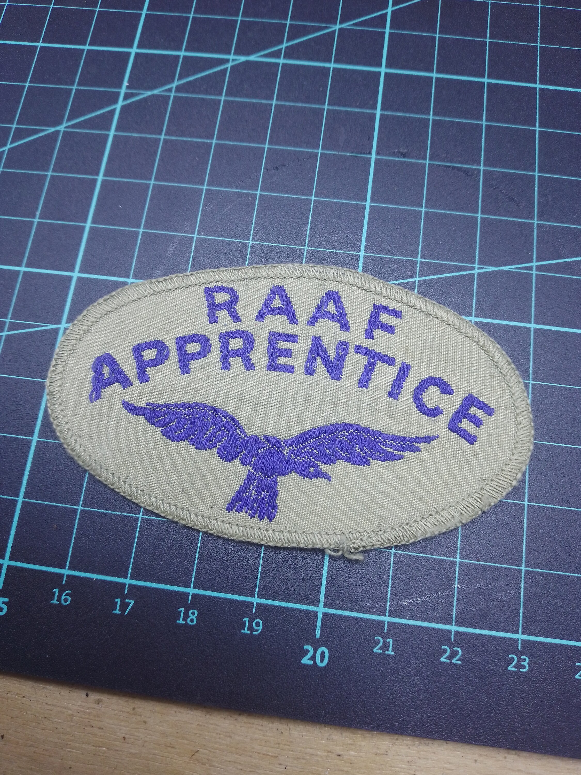 1960's-70's Australian Air Force RAAF Apprentice Uniform Patch - Etsy