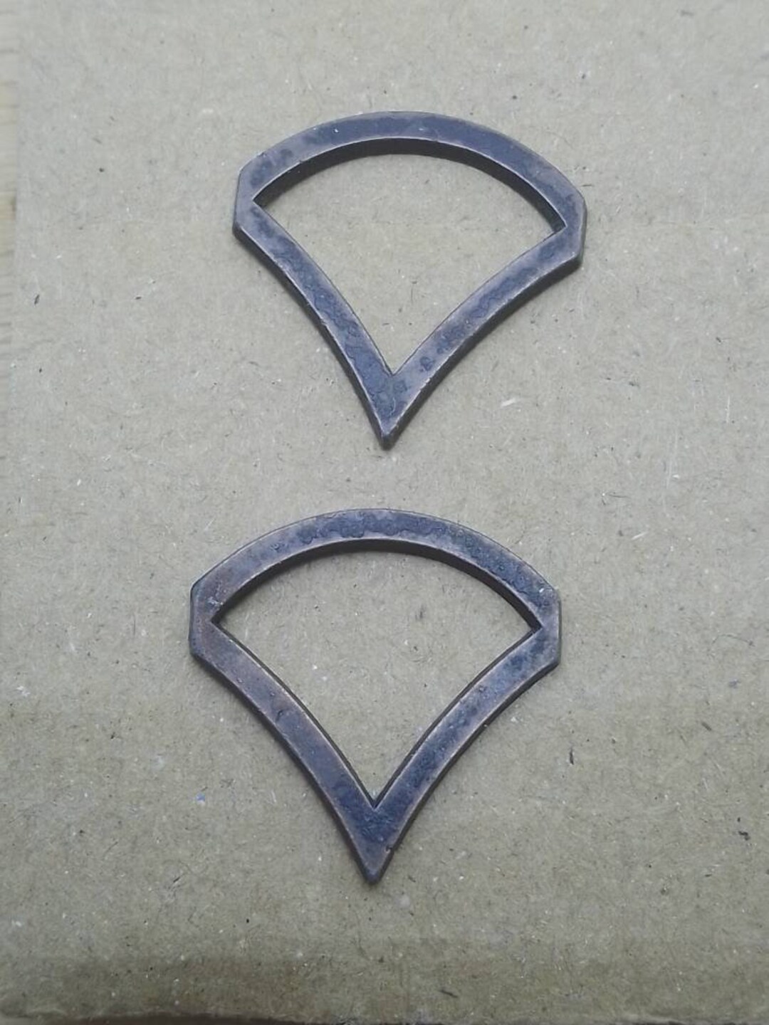 1960's-90's United States Army Collar Badge Pair Private First Class - Etsy