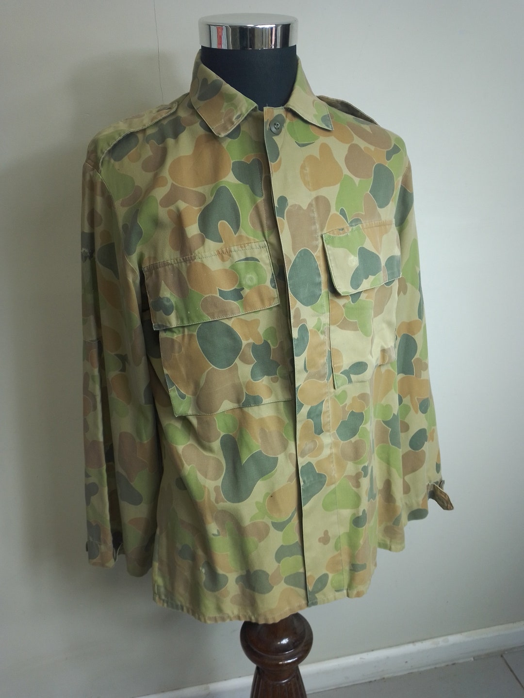 1980's Australian Army Auscam Camouflage Jacket - Etsy