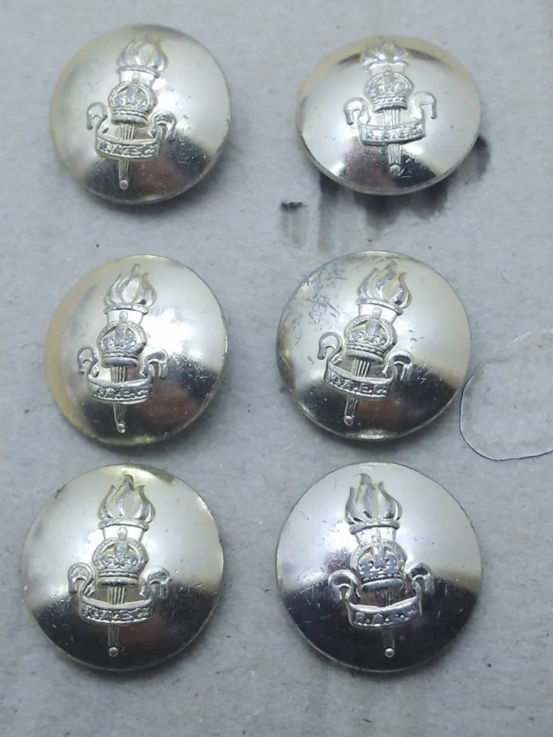 WW2 British Royal Army Educational Corps Uniform Buttons Lot of 6 - Etsy