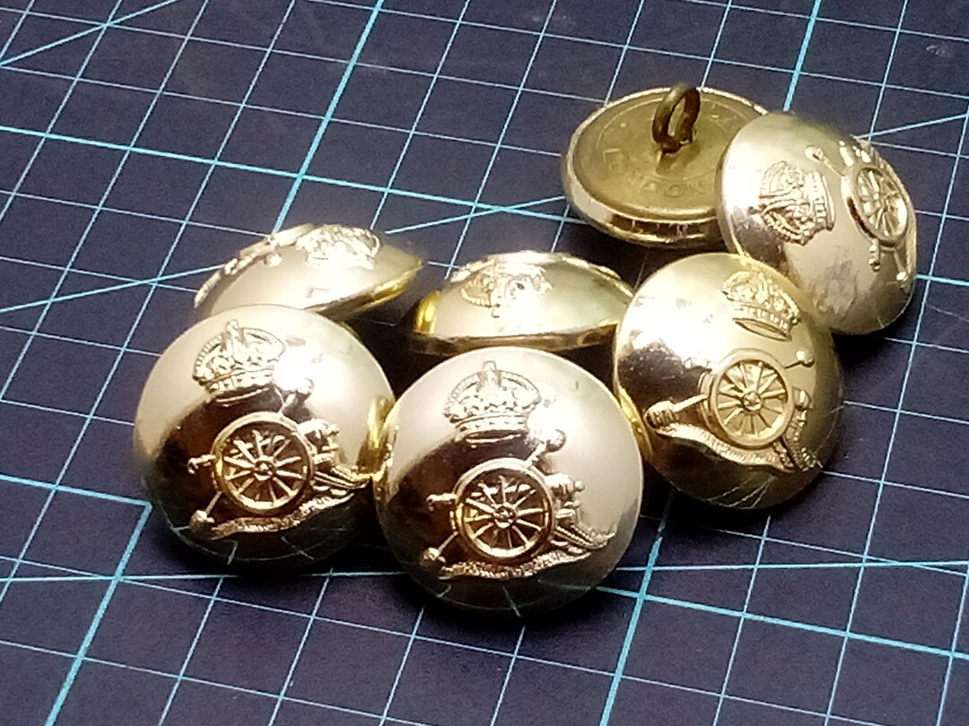 WW2 British Army Artillery Uniform Buttons Lot of 7, 27mm - Etsy