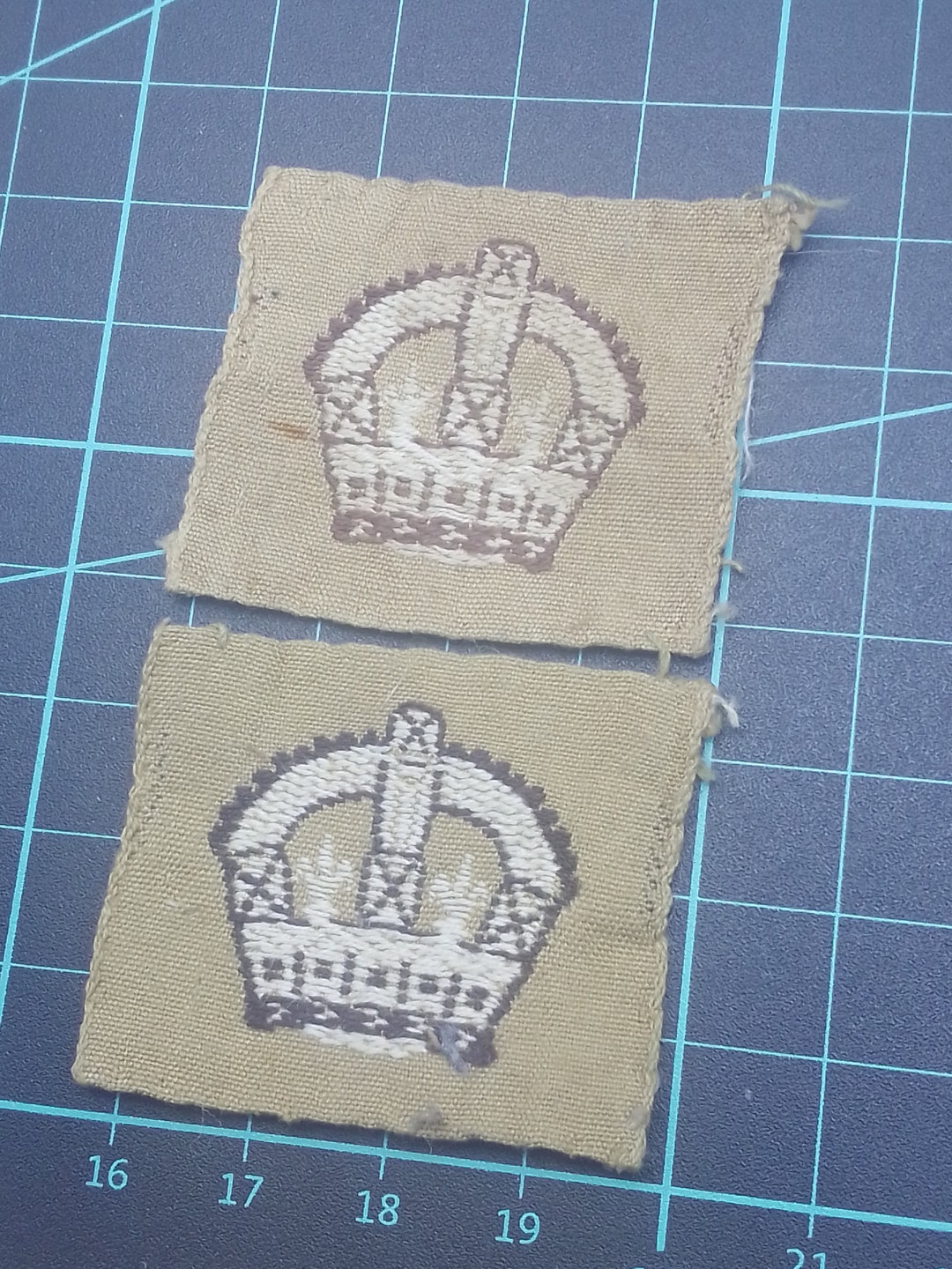 1948-53 Australian Army Warrant Officer Sleeve Patches Pair - Etsy