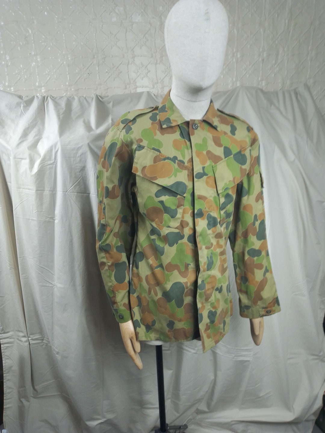 1990's Australian Army Auscam Camouflage Uniform Jacket - Etsy