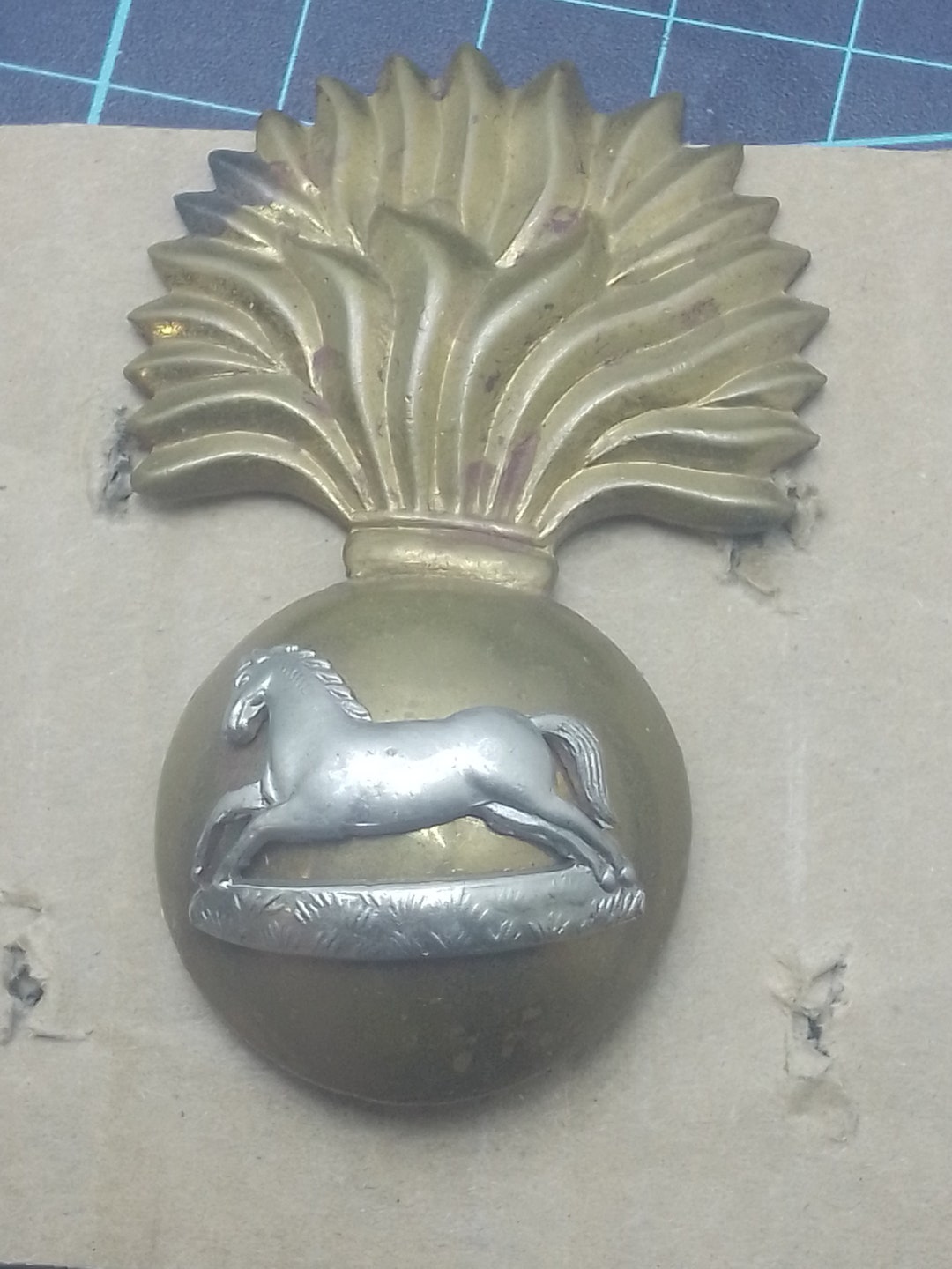 WW2 Indian Army 4th Bombay Grenadiers Uniform Cap Badge - Etsy
