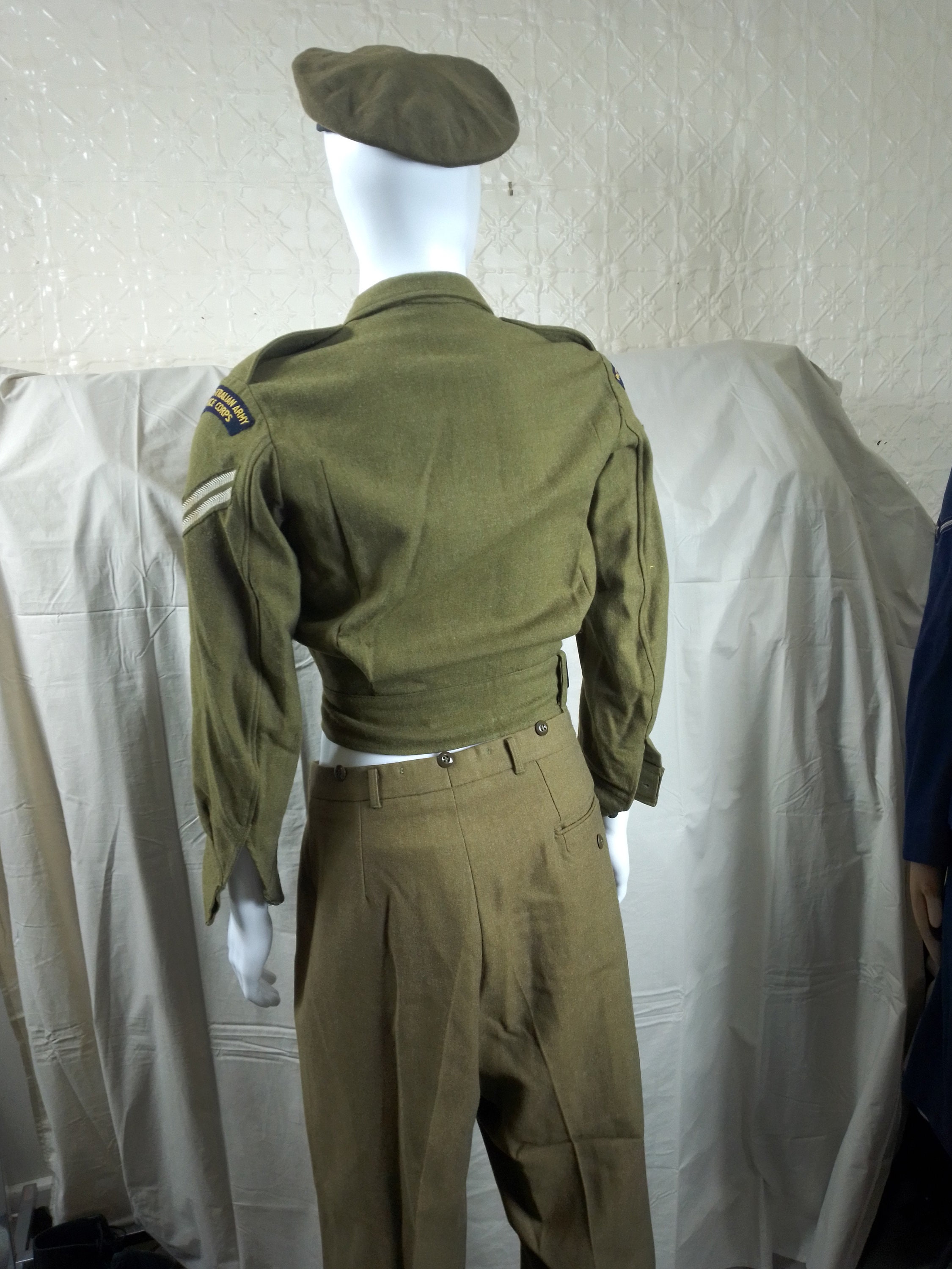 Vietnam War Era Australian Army Service Corps Uniform Jacket Pants