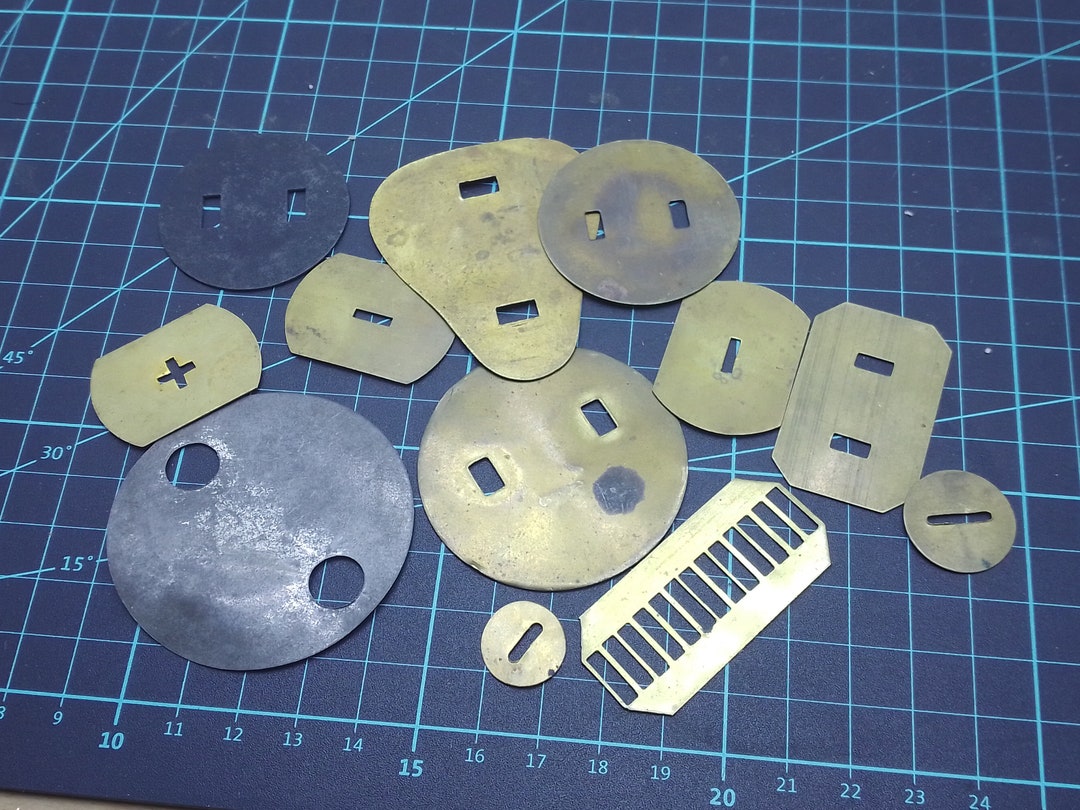 WW2 Australian/ British Military Badge Backing Plate Lot of 10 - Etsy