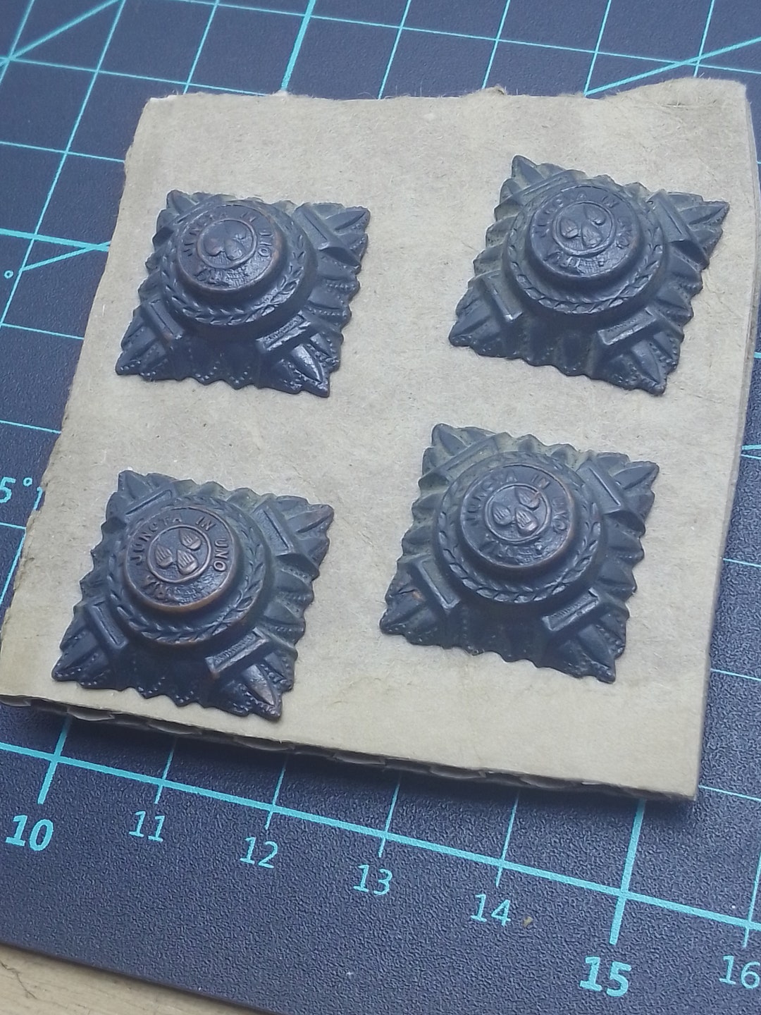 WW1 WW2 Australian Army Uniform Shoulder Pips Badges Lot of 4 - Etsy