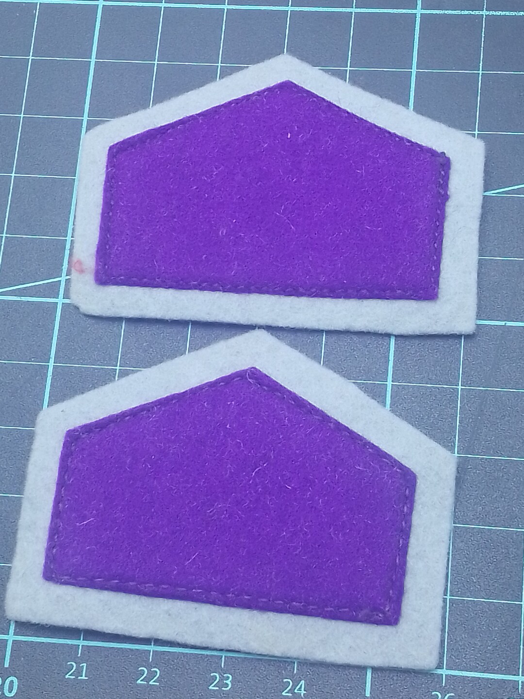 WW2 Australian 1st Armoured Division RAE Unit Colour Patch Pair - Etsy