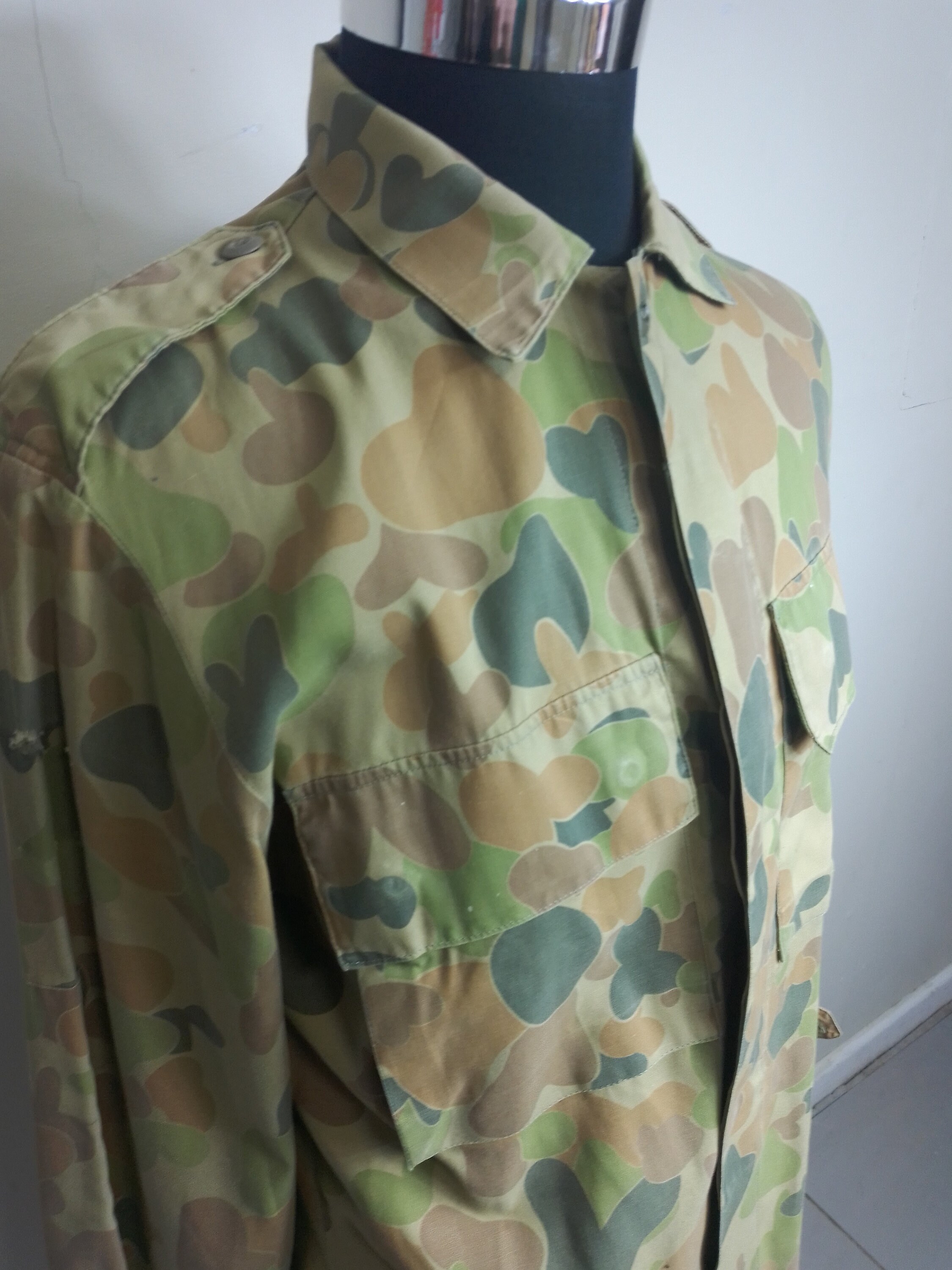 1980's Australian Army Auscam Camouflage Jacket - Etsy