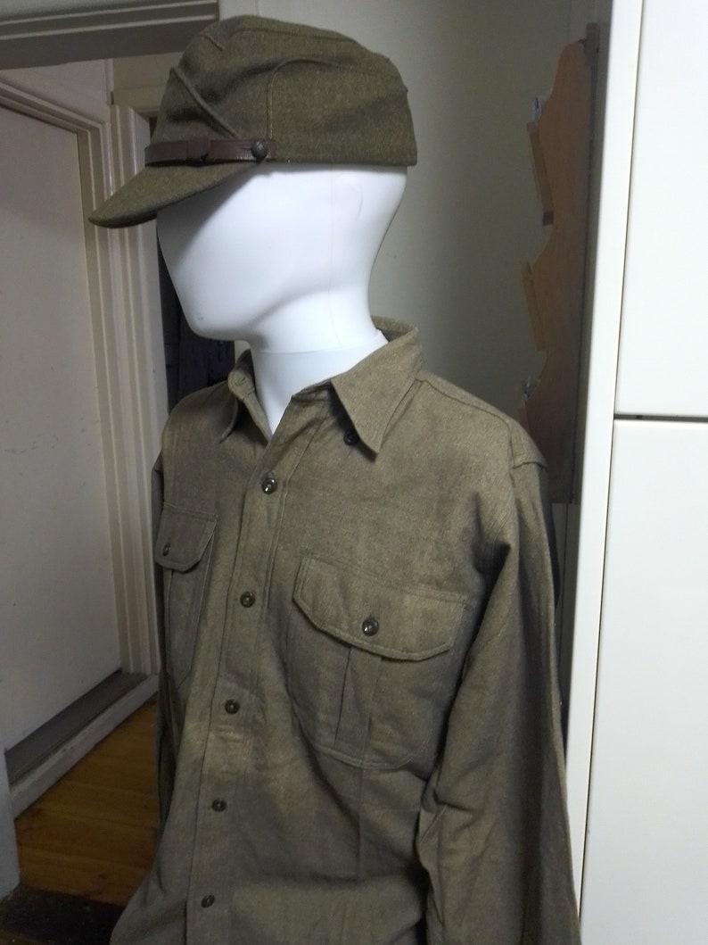 1950's Canadian Army Uniform Shirt and Hat 1953/54 Dated - Etsy