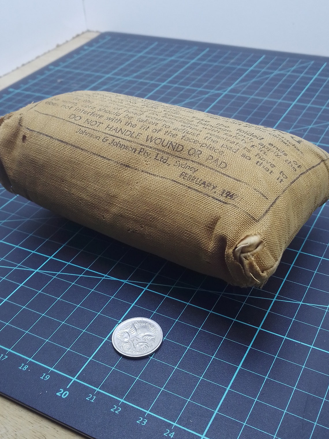 WW2 Australian Army First Aid Shell Dressing 1942 Dated Original - Etsy