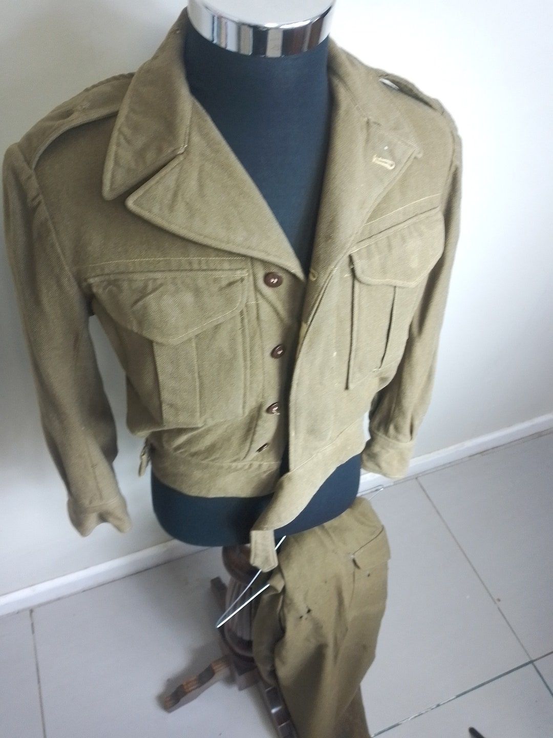 Korean War Era Australian Army Battledress Uniform Jacket and - Etsy