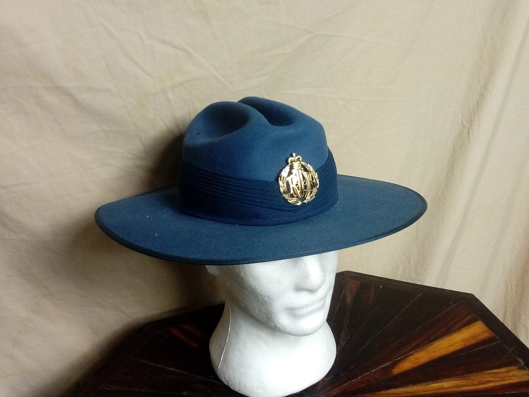 1990's Australian Air Force RAAF Uniform Slouch Hat - Etsy Australia