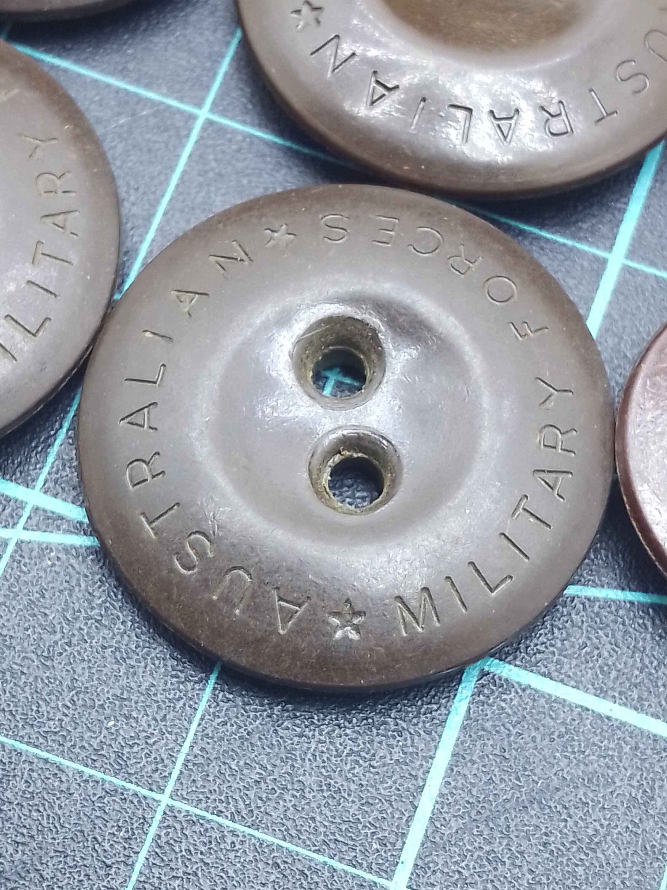 WW2 Australian Army Uniforms Buttons Pre-1942 Bakelite Type - Etsy