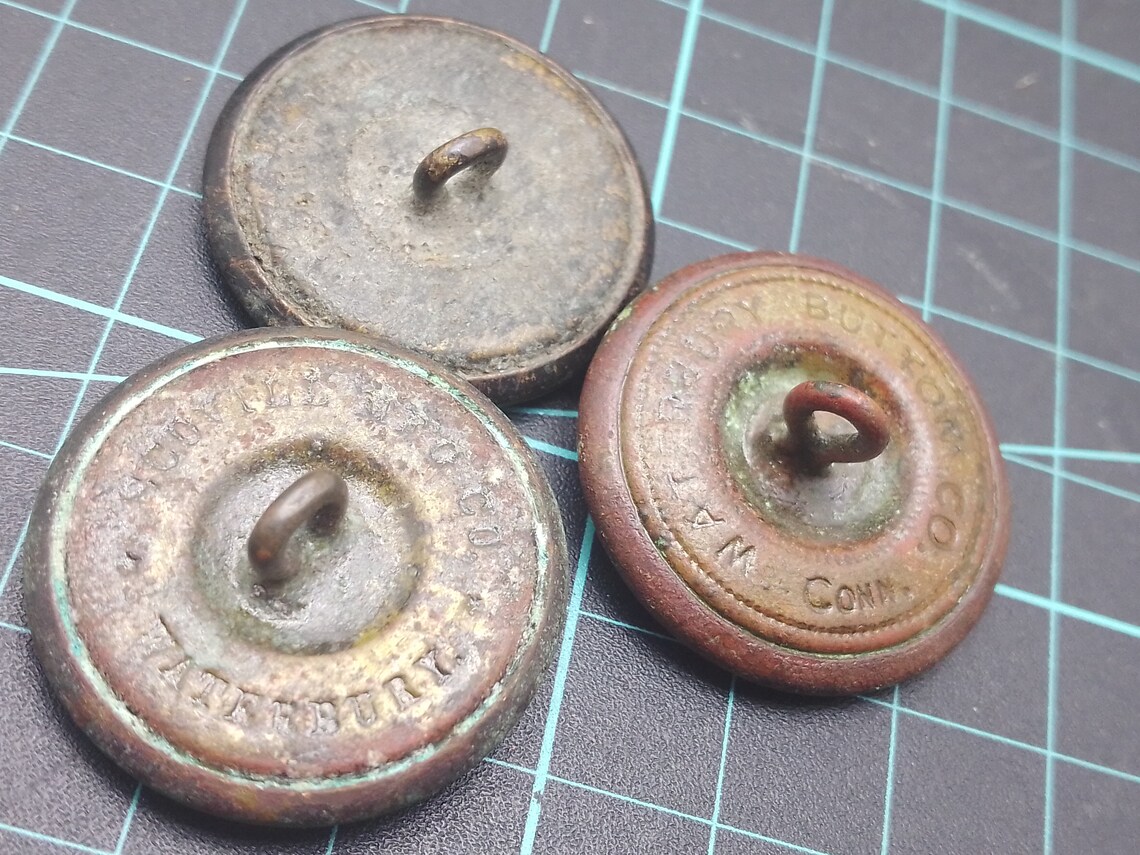 WW2 United States Marine Corps USMC Uniform Buttons Lot of 3, 26mm - Etsy