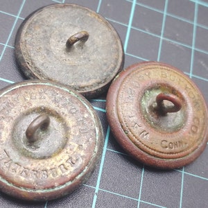 WW2 United States Marine Corps USMC Uniform Buttons Lot of 3, 26mm - Etsy