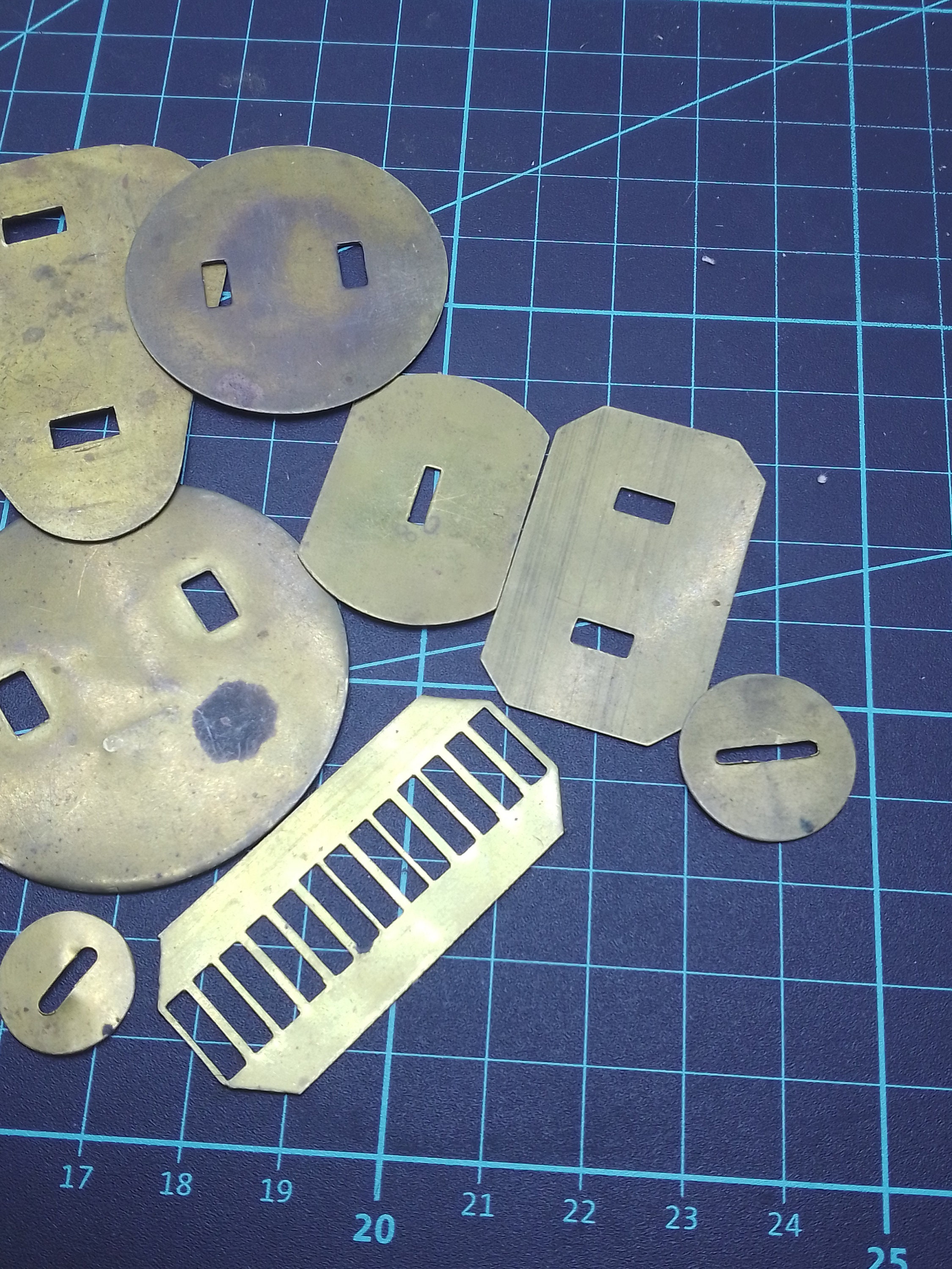 WW2 Australian/ British Military Badge Backing Plate Lot of 10 - Etsy