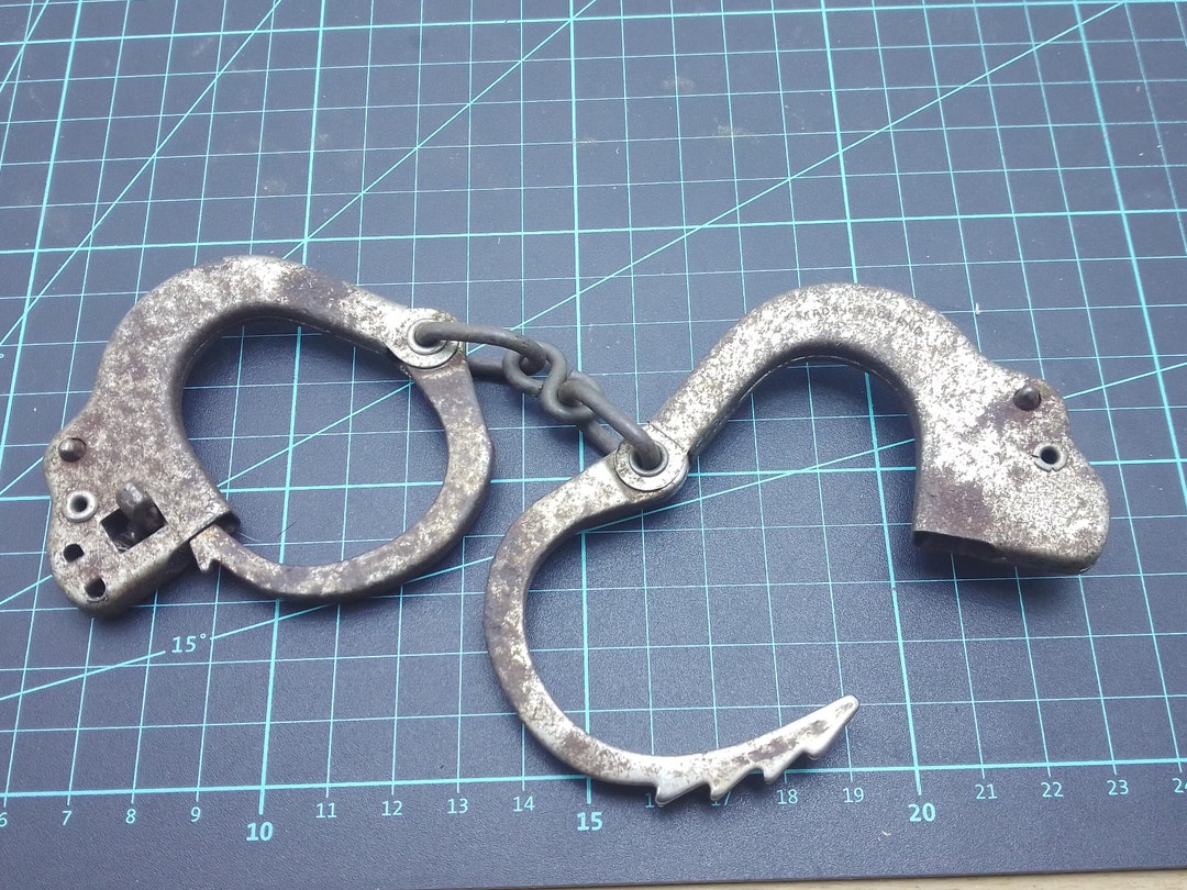 C.1950's Children's Metal Toy Handcuffs - Made in England - Etsy