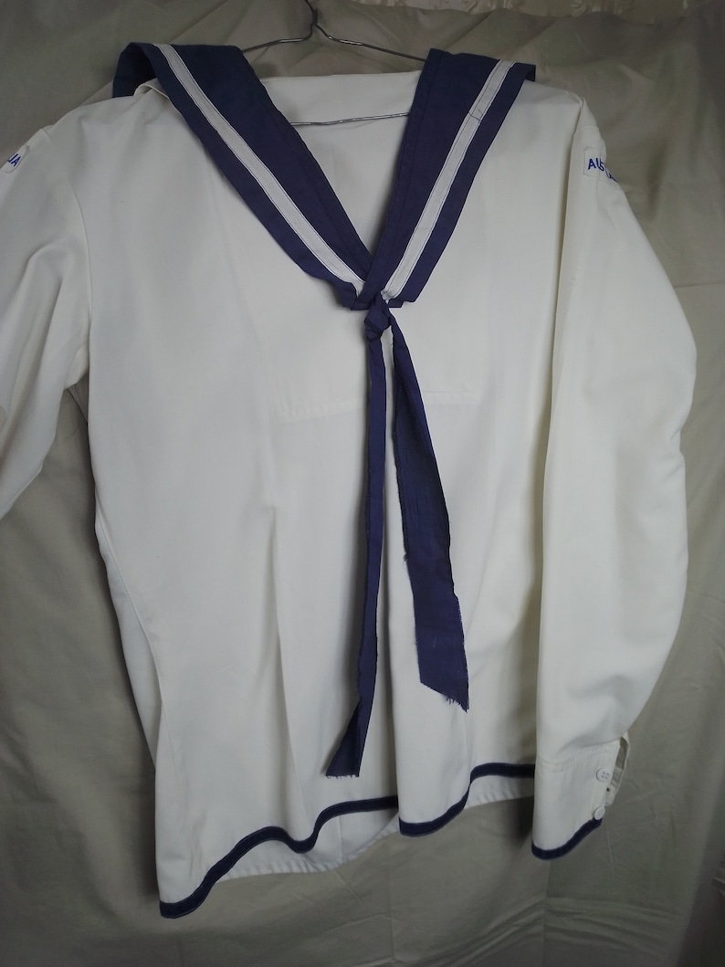 1960's Royal Australian Navy RAN Sailors Uniform Long Sleeve Shirt - Etsy