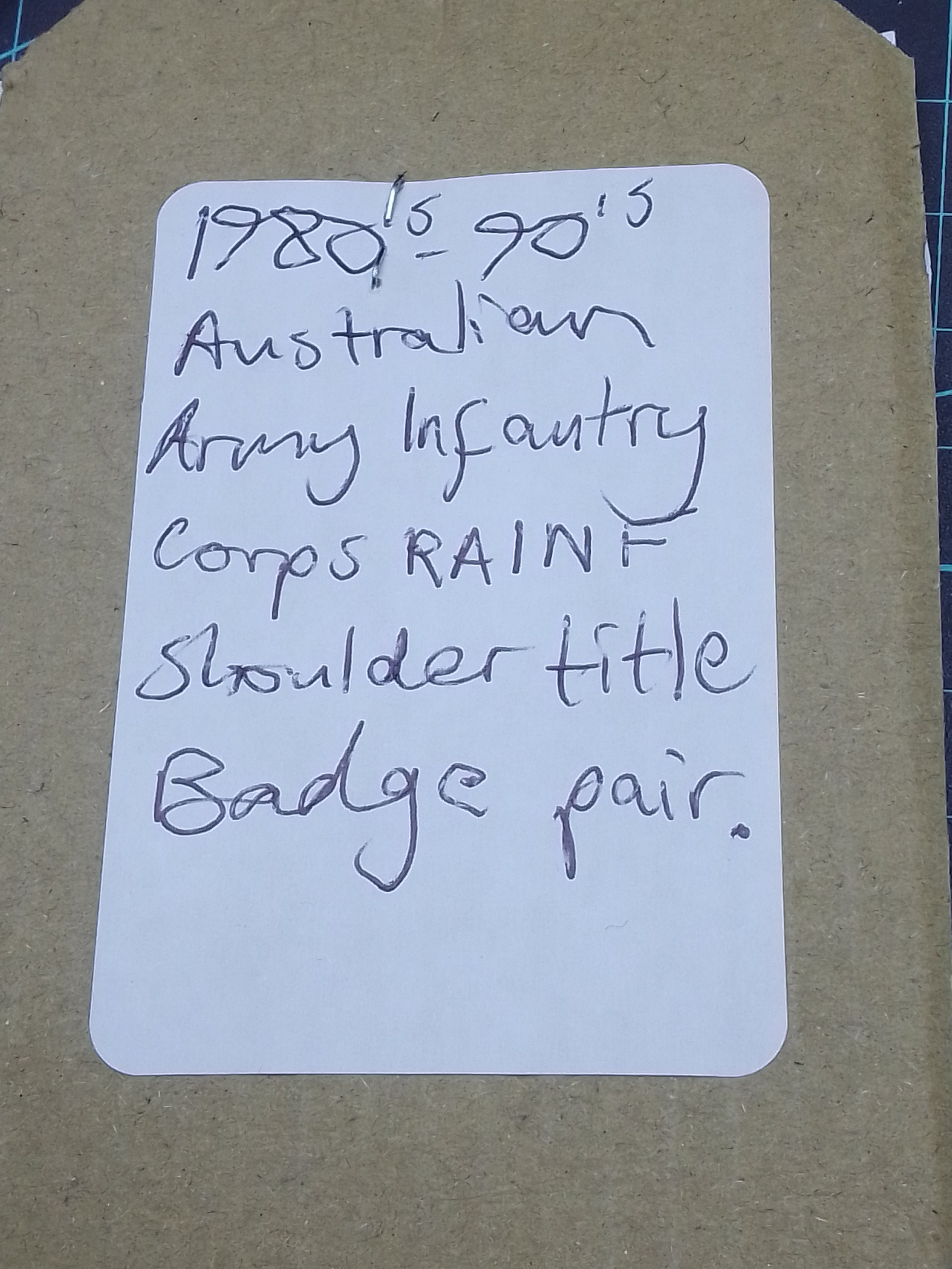 1970-90's Royal Australian Army Infantry Corps RAINF - Etsy
