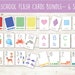 Preschool Educational Flash Cards Bundle, Colors Flash Cards, Shapes ...