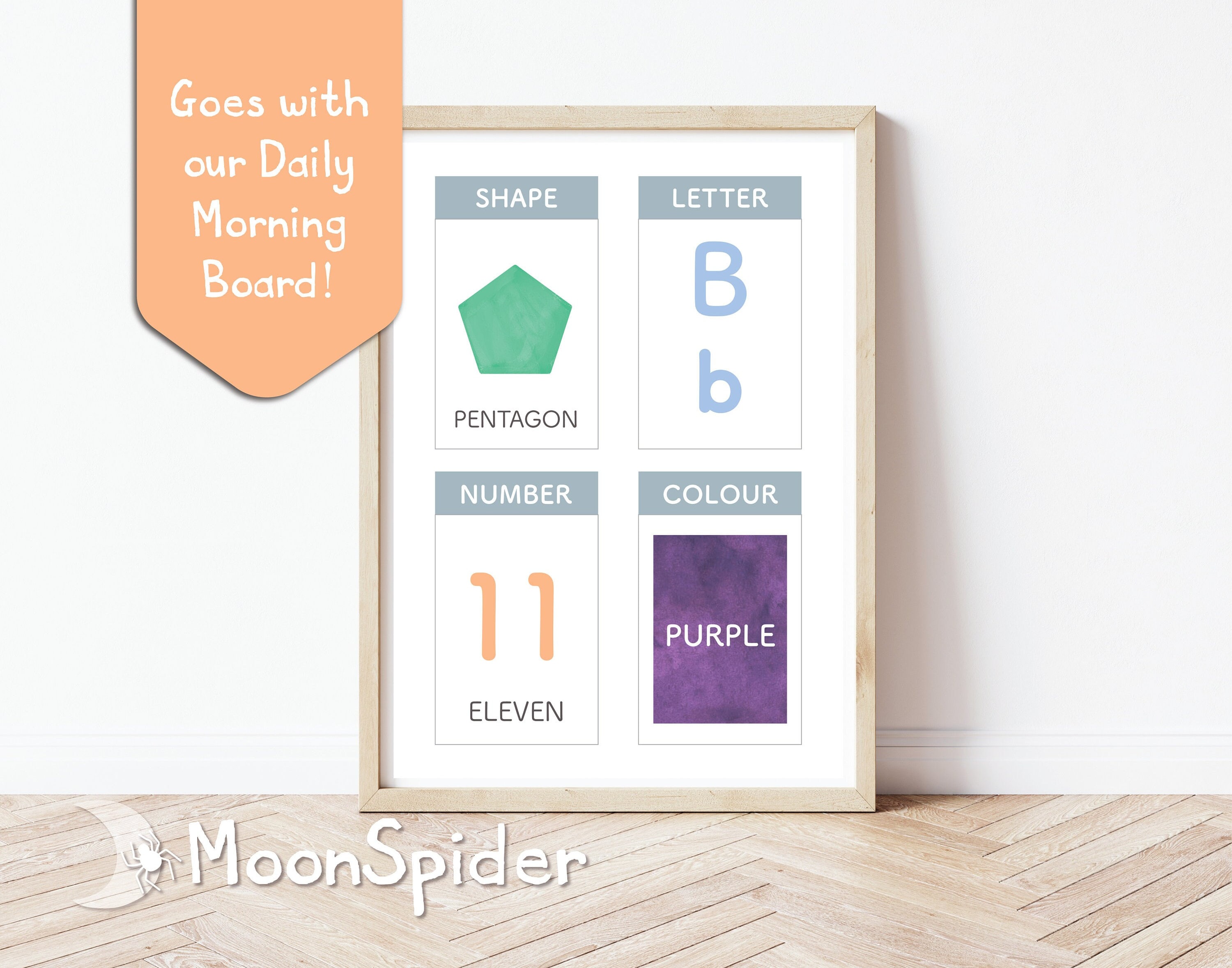 Circle Time Focus Board With Shapes, Letters, Colours, Numbers, Daily ...