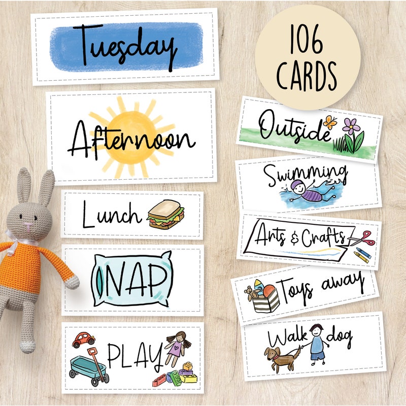 Visual Schedule - Etsy