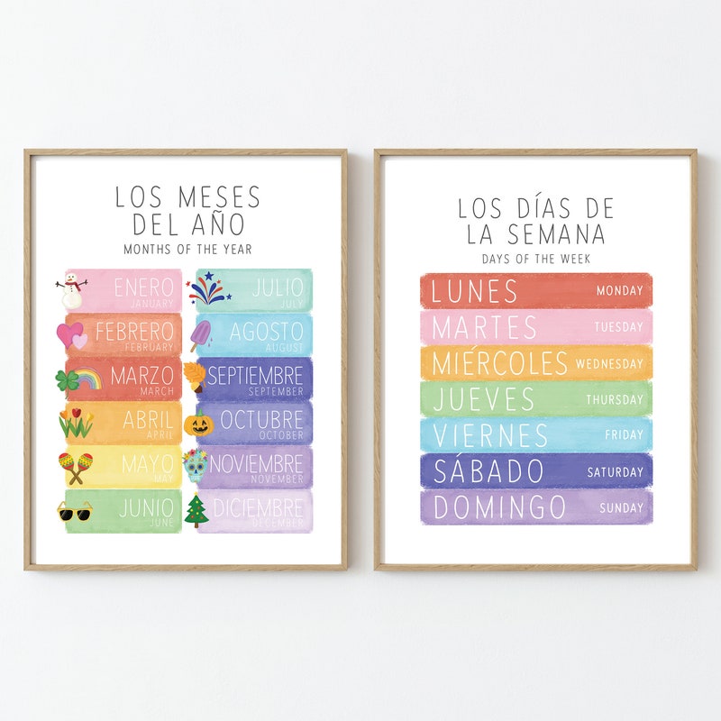 Spanish Homeschool - Etsy